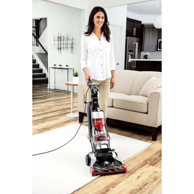 BISSELL CleanView Plus Rewind Corded Bagless Upright Vacuum - Reliable ...