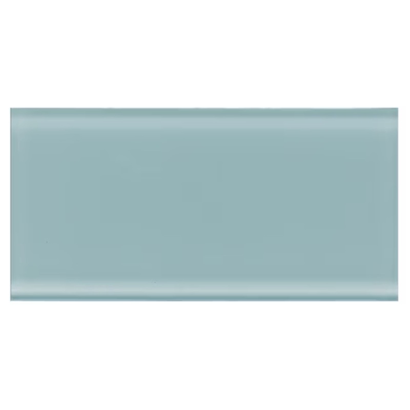 American Olean Stellaris Gemini 3-in x 6-in Glossy Glass Subway Wall ...