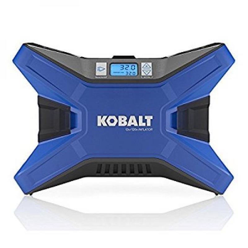 Kobalt 12-Volt Multi-Purpose Portable Car Sport Air Inflator - Reliable ...