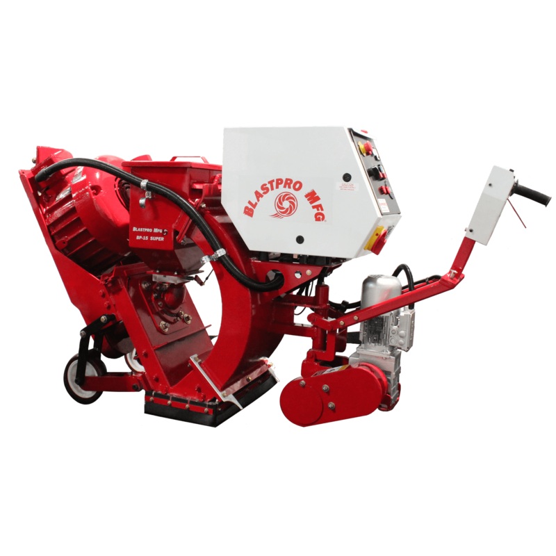 BP-15-SUPER Self-Propelled Portable Shot Blaster - Reliable Air ...