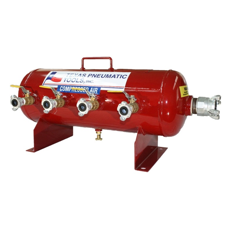TX-2AMF - Air Manifold (15 Gal, ASME Tank) - Reliable Air Compressors ...
